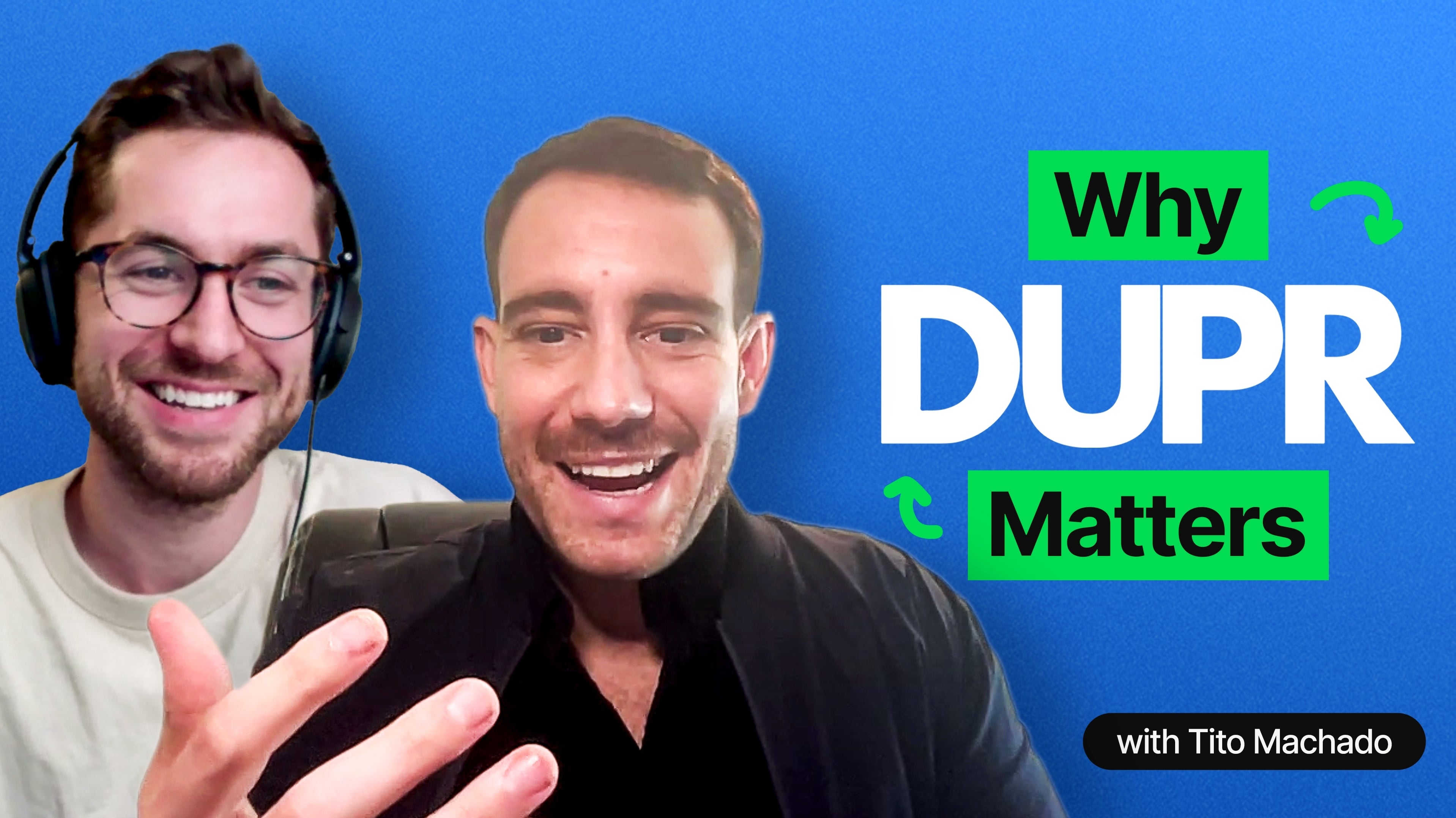 Revolutionizing Pickleball Ratings with DUPR CEO Tito Machado – Team ...