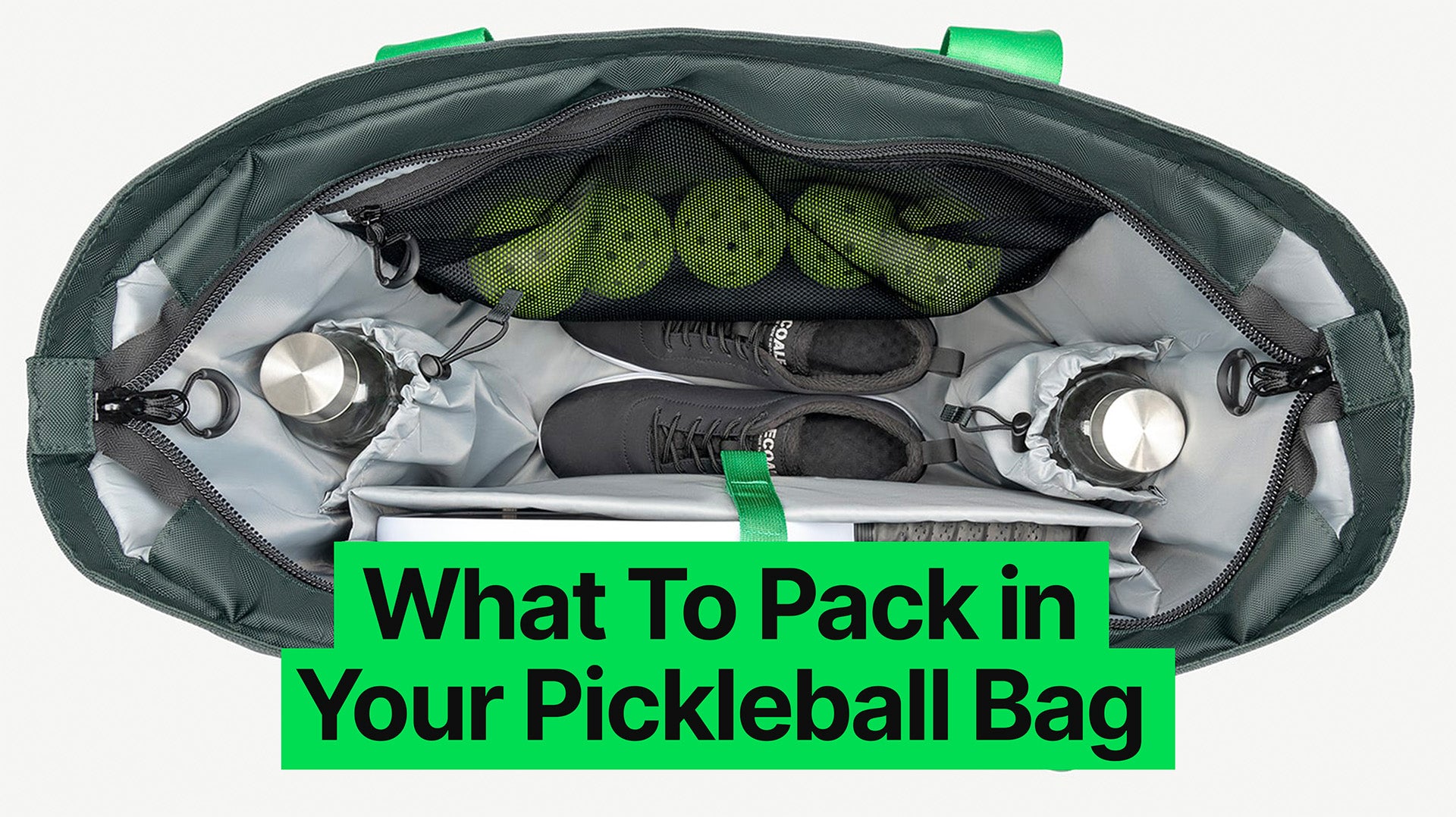Pickleball Bag Essentials: What to Pack for Courts & Tournaments – Team ...